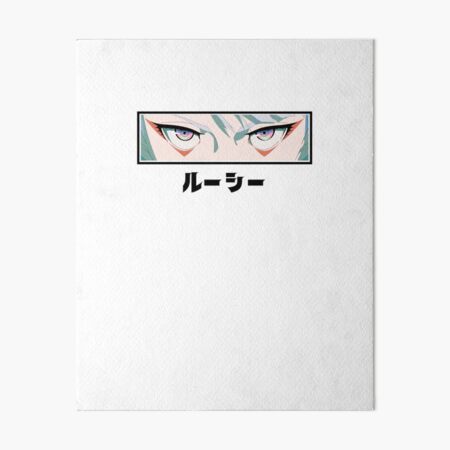 "Lucy eyes Cyberpunk Edgerunners" Art Board Print for Sale by ...