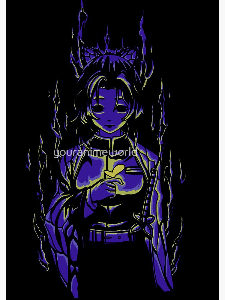 "shinobu kocho demon slayer" Spiral Notebook for Sale by youranimeworld ...