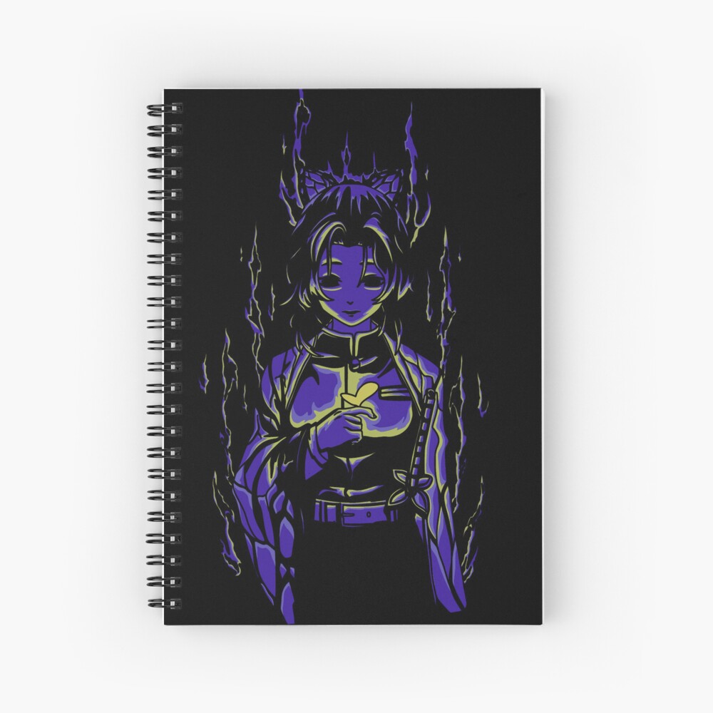 "shinobu kocho demon slayer" Spiral Notebook for Sale by youranimeworld ...
