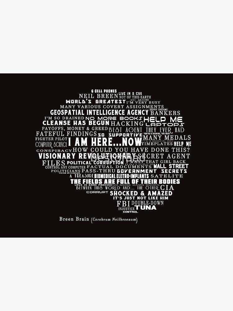 "Neil Breen - Breen Brain Movie T-Shirt" Poster for Sale by bestofbad ...