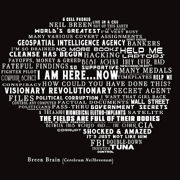 "Neil Breen - Breen Brain Movie T-Shirt" Poster for Sale by bestofbad ...