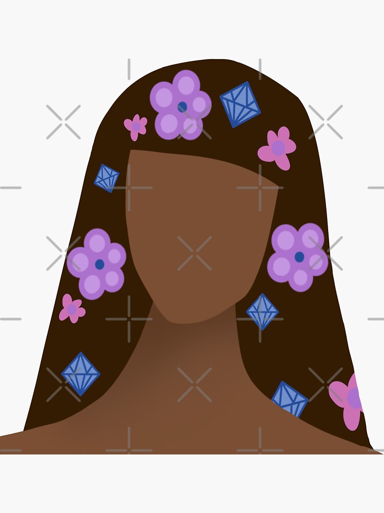"Pretty Girl" Sticker for Sale by hiwilhite | Redbubble