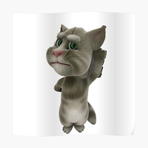 "My Talking Tom Premium T-Shirt" Poster for Sale by Wall-Art3 | Redbubble