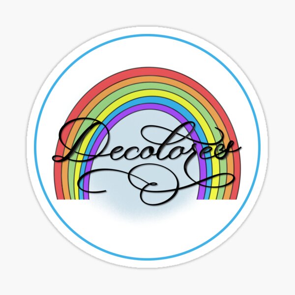 "DeColores Cursillo Rainbow Faith Religion" Sticker for Sale by ...
