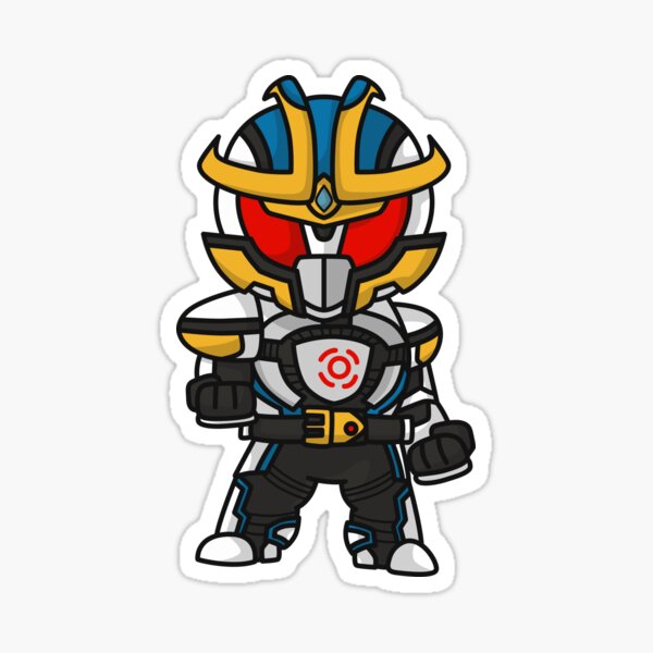 "Kamen Rider IXA Chibi Style Kawaii" Sticker for Sale by mattzwug-draws ...