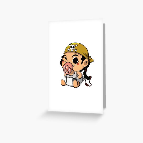 "One Piece Usopp Baby" Greeting Card for Sale by kobmamba | Redbubble