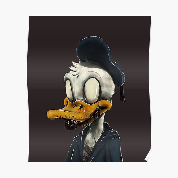 Póster «Donald zombie duck» de lucdom96 | Redbubble
