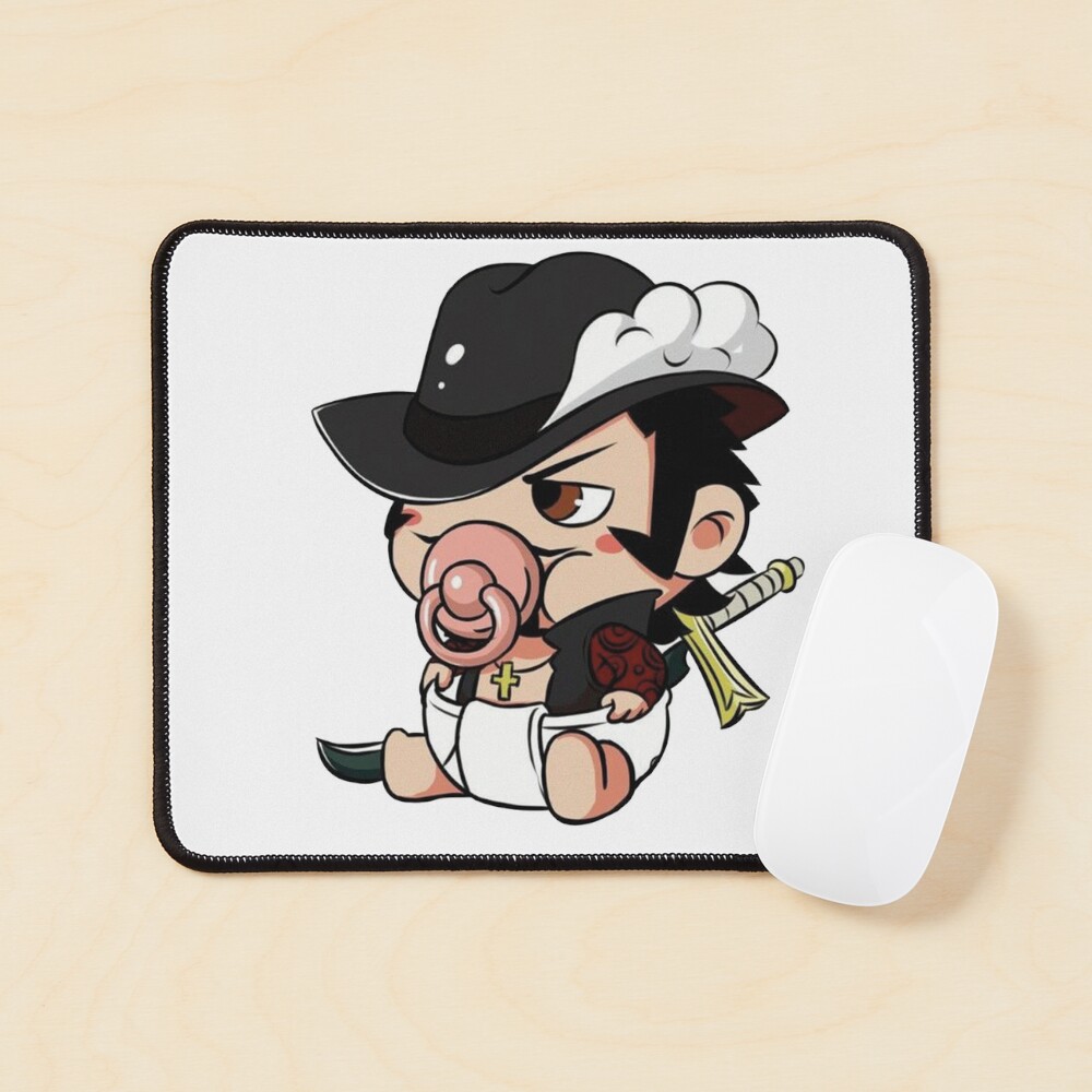 "One Piece Mihawk Baby" Sticker for Sale by kobmamba | Redbubble