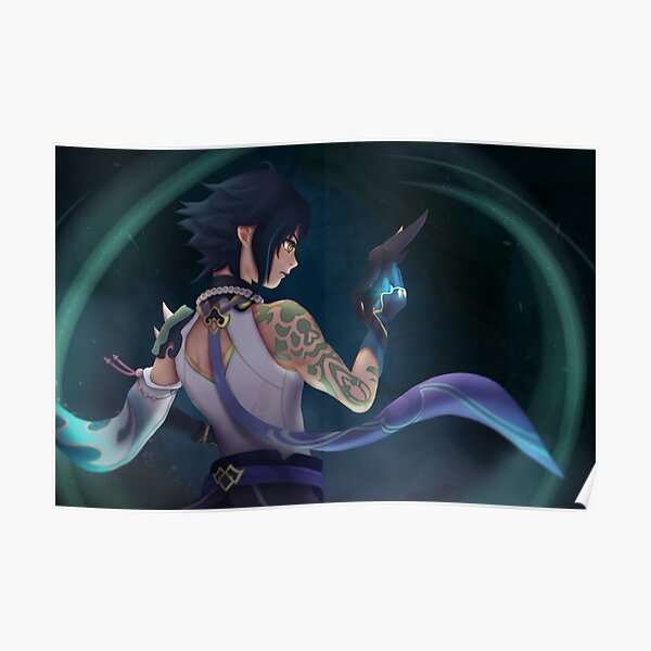 "Xiao (Genshin Impact)" Poster for Sale by jaebirds | Redbubble