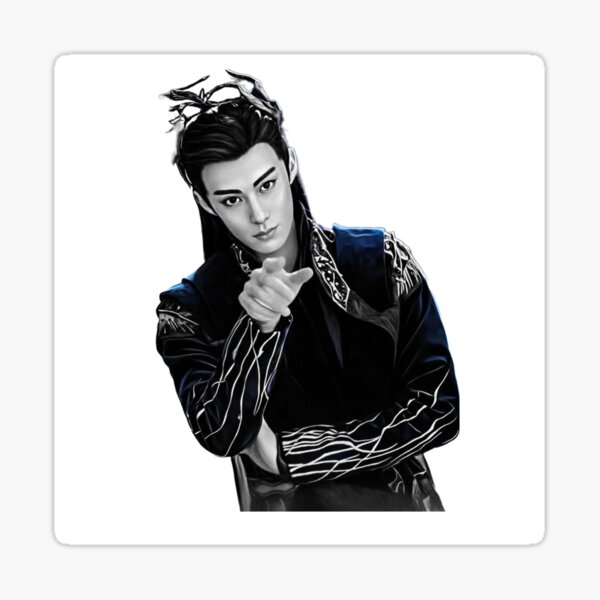 "Dylan Wang from Love Between Fairy and Devil " Sticker for Sale by ...