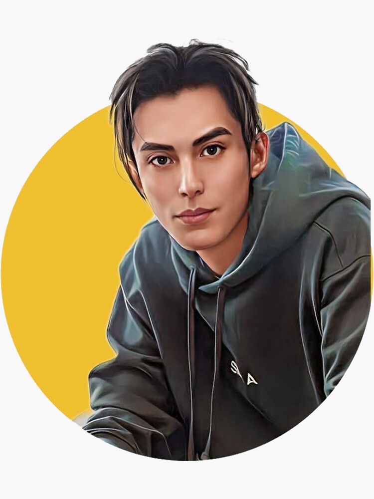 "Handsome Dylan Wang Devil " Sticker for Sale by BishopMock | Redbubble