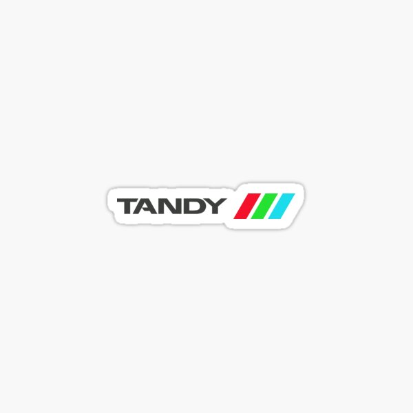 "Vintage Tandy Computer Logo" Sticker for Sale by ClassicMotors | Redbubble