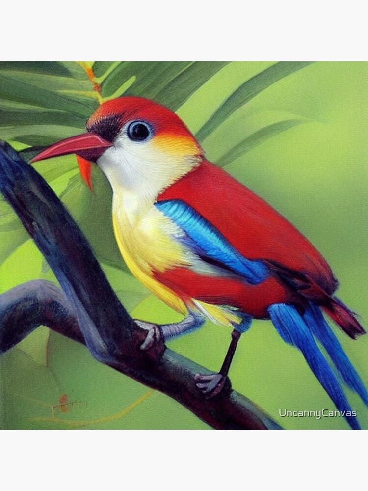 "Exotic Birds 02" Poster for Sale by UncannyCanvas | Redbubble