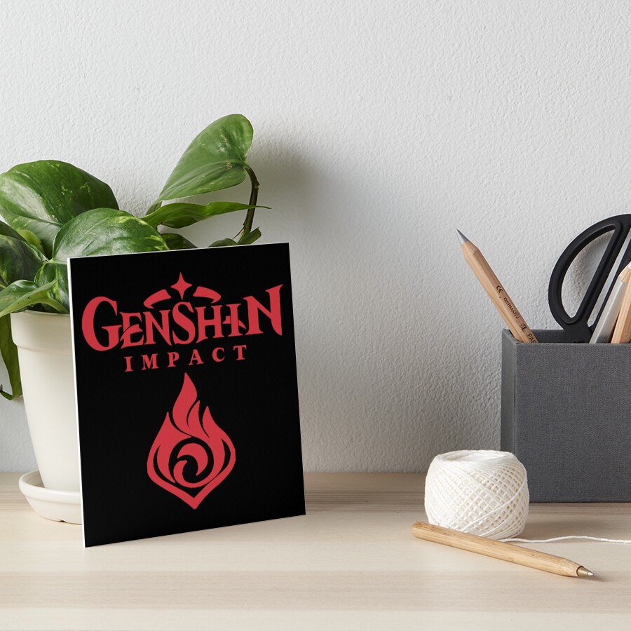 "Genshin Impact Pyro Symbol Elements Genshin Impact Elements -" Art ...
