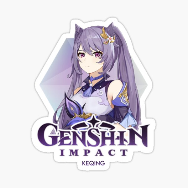 Pegatina «Genshin Impact Keqing 3 - Genshin Impact -» de ...