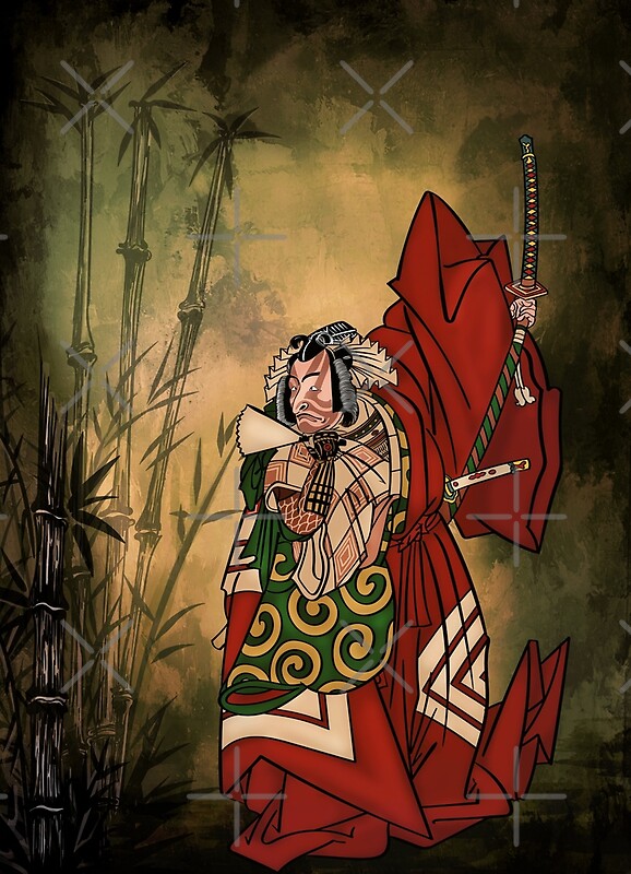 "Samurai, Kabuki actor" by andy551 | Redbubble