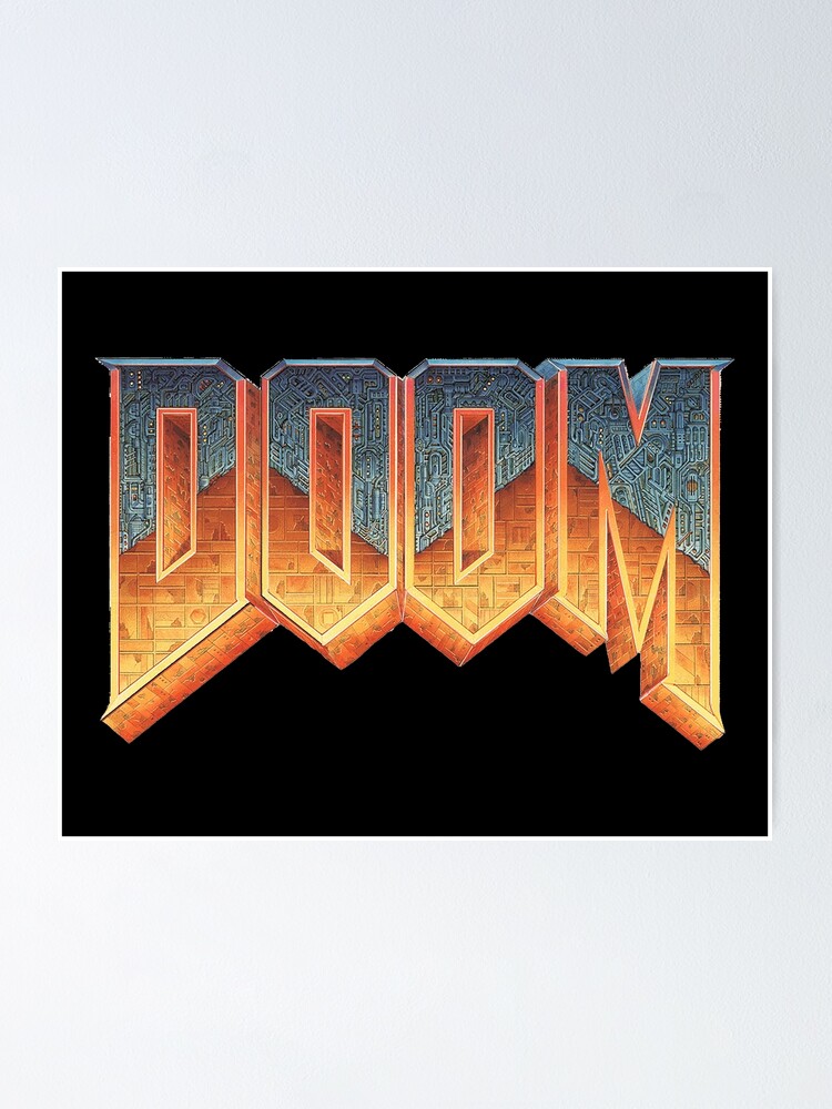 "MF Doom Logo" Poster for Sale by MelissaJBaker | Redbubble