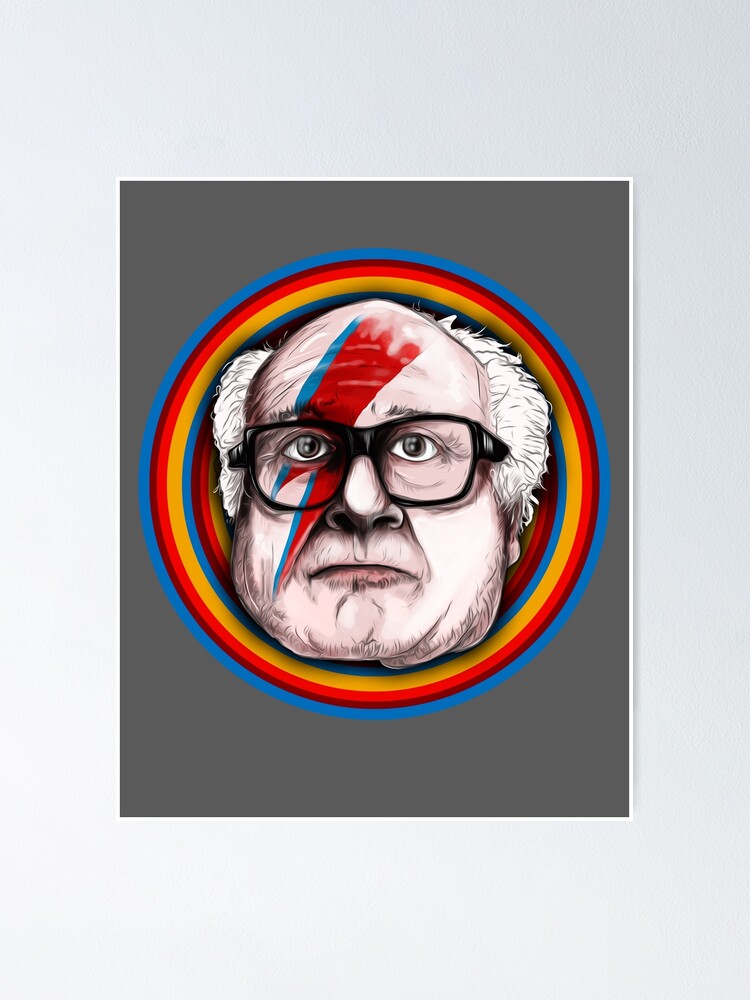 "Danny DeVito " Poster for Sale by HarleyWarren | Redbubble