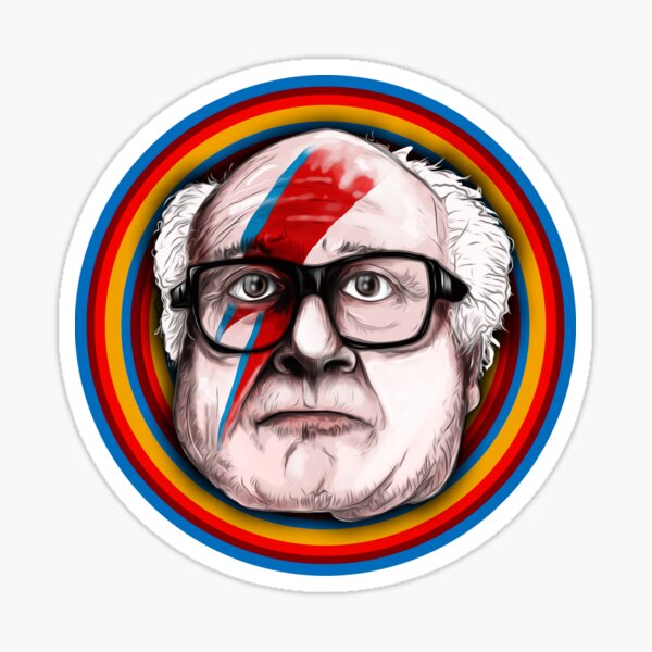 "Danny DeVito " Sticker for Sale by HarleyWarren | Redbubble