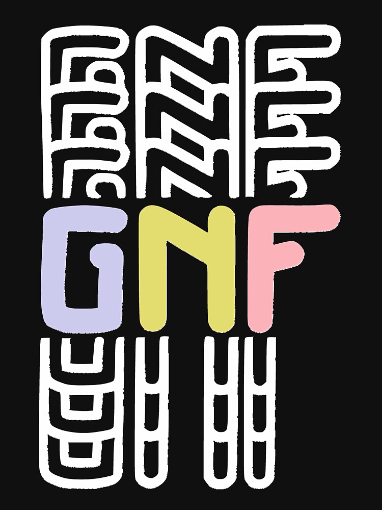 "GeorgeNotFound GNF Logo " T-shirt for Sale by jessicascott6 ...