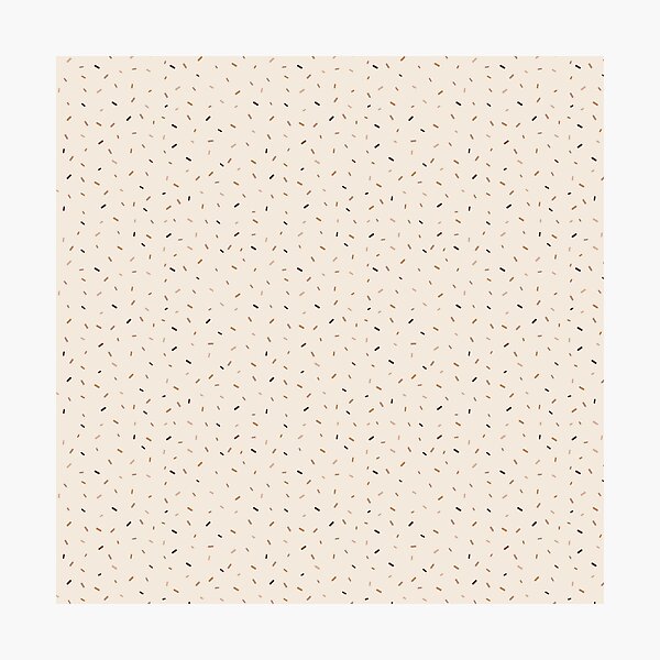 Lámina fotográfica «Patrón de aspersión de donut de mezcla de café» de ...