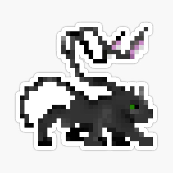 "Pixel Art D&D Monster | Displacer Beast" Sticker for Sale by ...