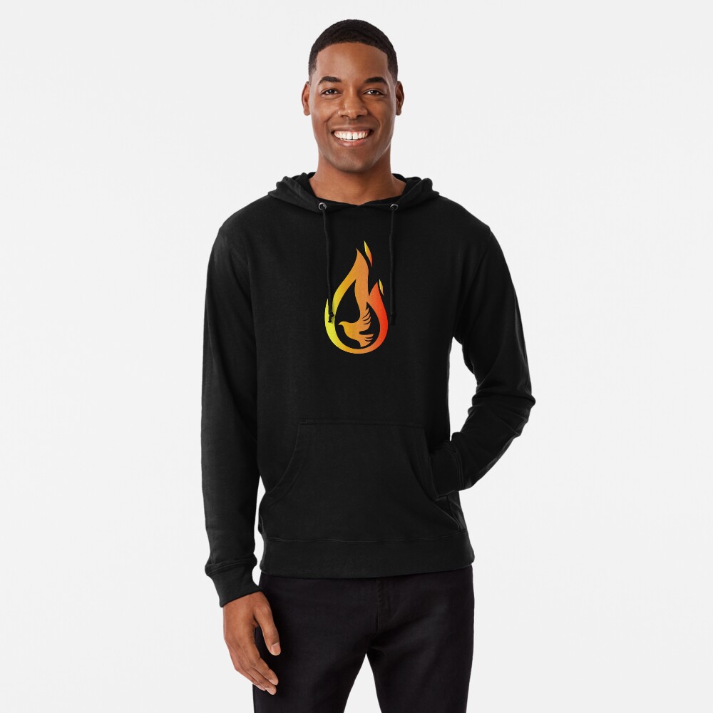 "Holy Spirit Fire" Sticker for Sale by wilznc | Redbubble