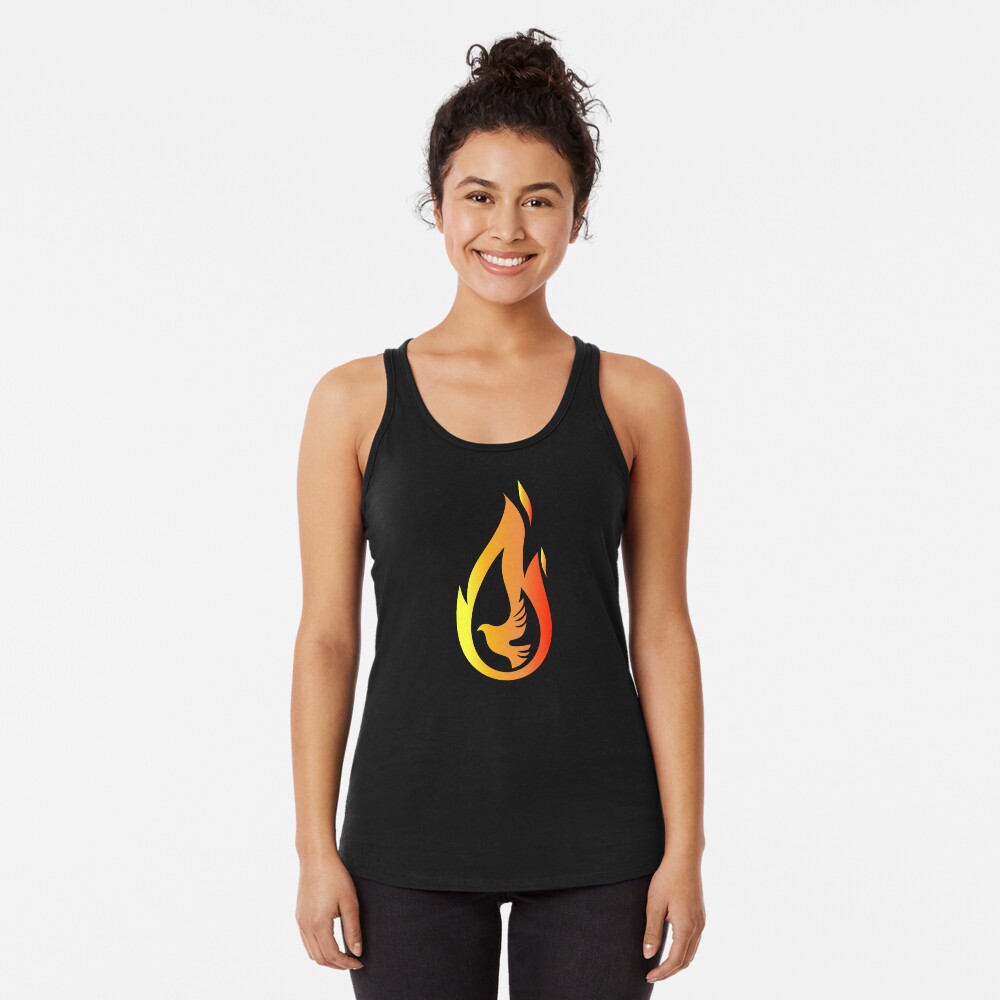 "Holy Spirit Fire" Sticker for Sale by wilznc | Redbubble