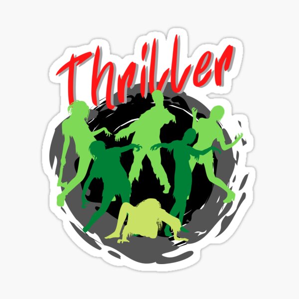 "Zombies! - Light" Sticker for Sale by Mean-Musician | Redbubble