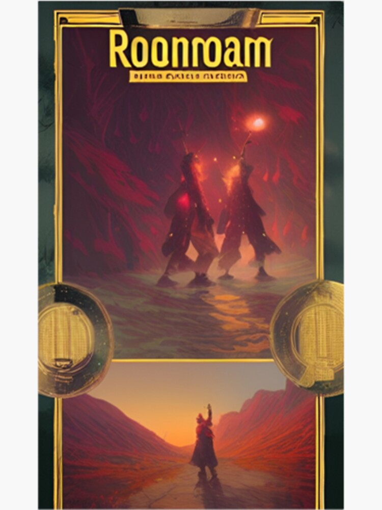 "see you in roevember - Art Made By AI " Sticker for Sale by ...