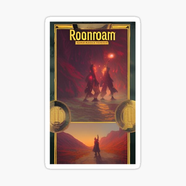 "see you in roevember - Art Made By AI " Sticker for Sale by ...