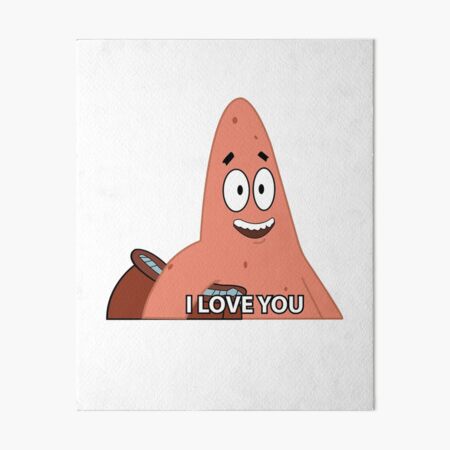 "Patrick Star Meme" Art Board Print by Lsax235 | Redbubble