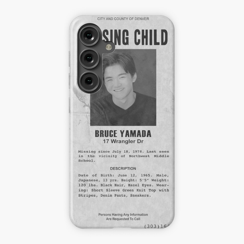 "TBP Missing Poster - Bruce" Sticker for Sale by muldeeni | Redbubble