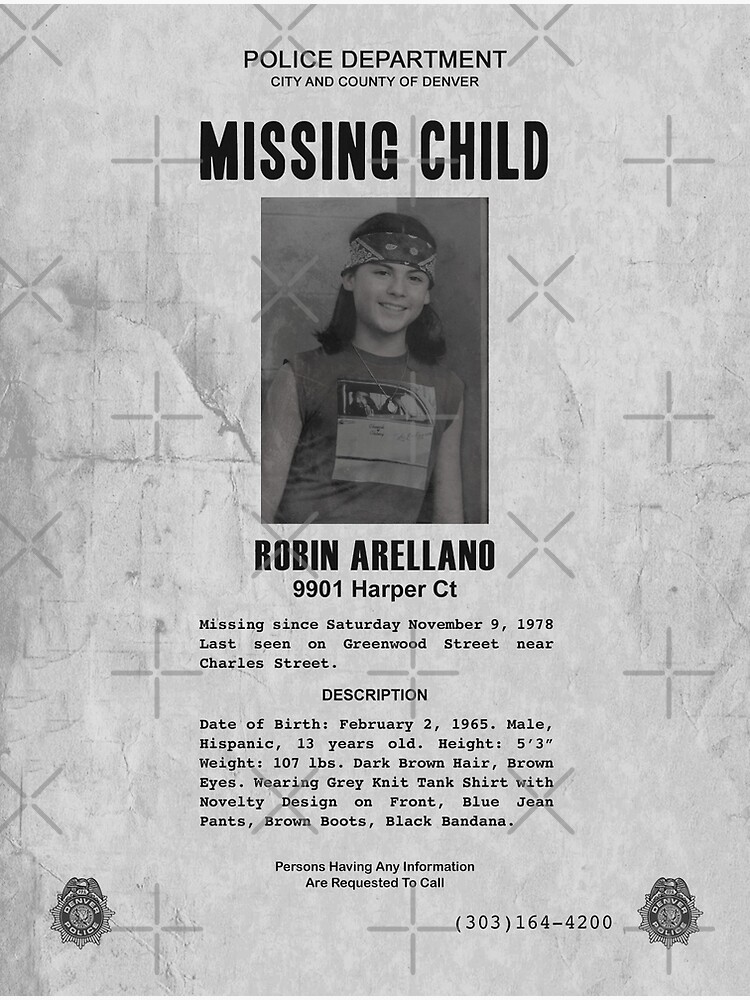 "TBP Missing Poster - Robin" Photographic Print for Sale by muldeeni ...