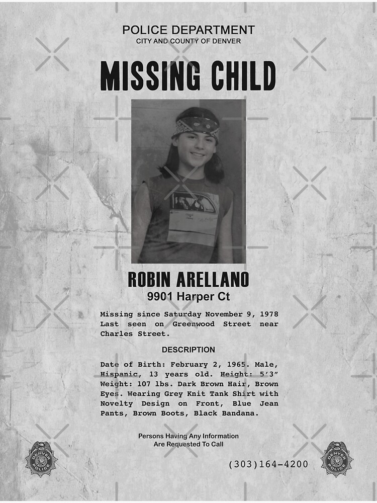 "TBP Missing Poster - Robin" Sticker for Sale by muldeeni | Redbubble