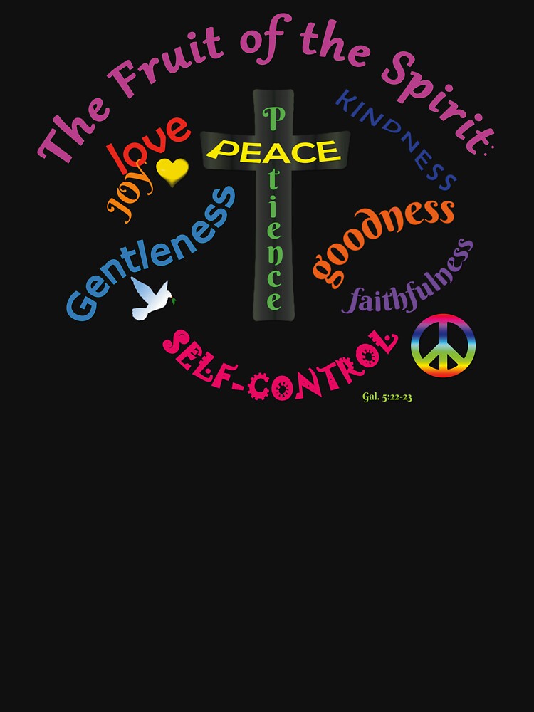 "Fruit of The Spirit" T-shirt for Sale by Genson | Redbubble ...