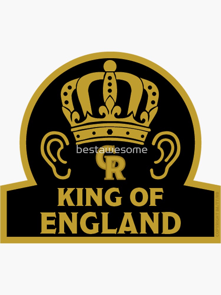 "Funny British King Charles III Prince Charles Souvenirs" Sticker for ...