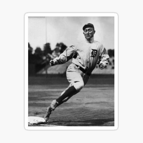 "Ty Cobb Rounding Third" Sticker for Sale by MaryCaro | Redbubble