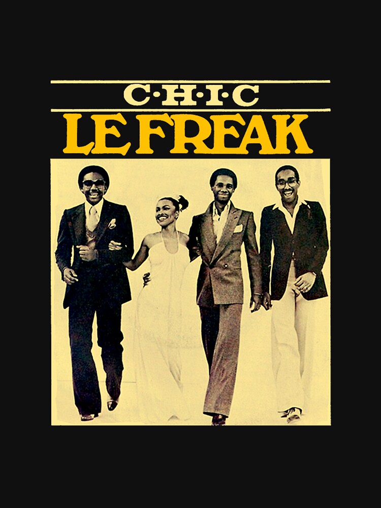 "1 chic band" Essential T-Shirt for Sale by timeisblurry | Redbubble