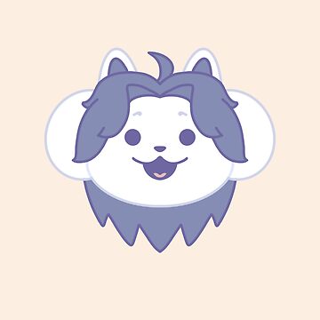 "Chibi Temmie" Sticker for Sale by ShortAndSad | Redbubble