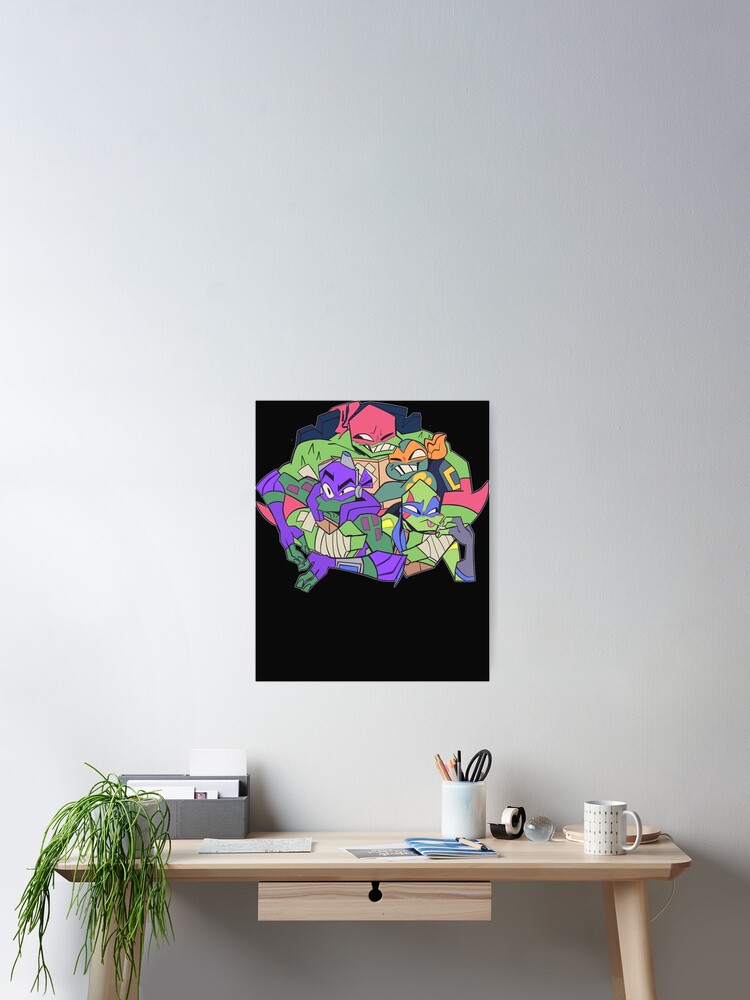 "ROTTMNT HUG Sticker" Poster for Sale by jasonrnold | Redbubble