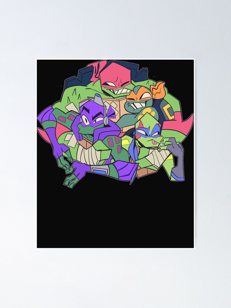 "ROTTMNT HUG Sticker" Poster for Sale by jasonrnold | Redbubble