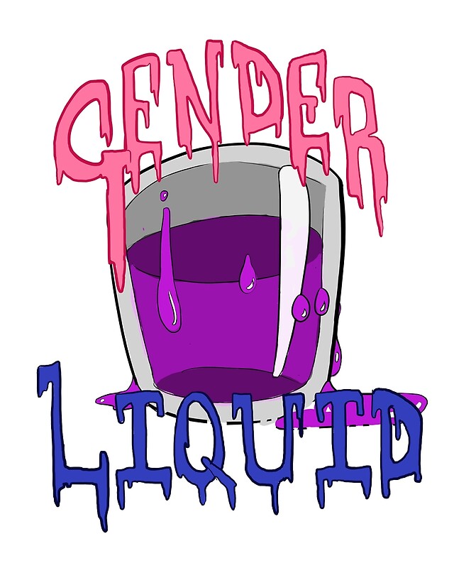 "Gender Liquid" by Spanikopitaa | Redbubble
