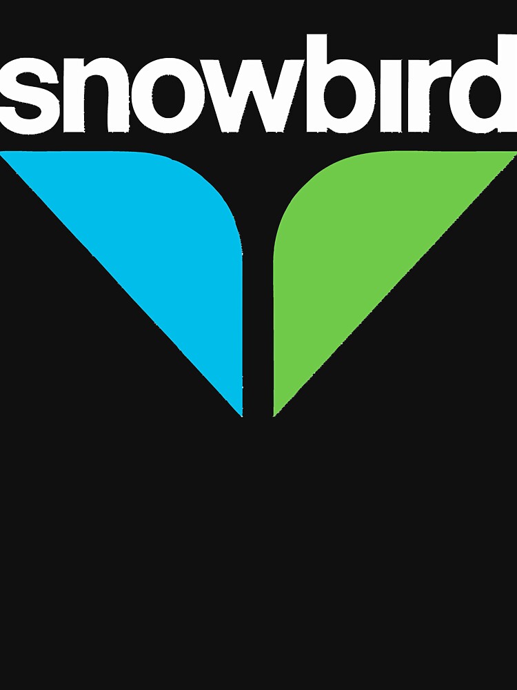 "BEST SELLER Snowbird Logo " T-shirt for Sale by LISAIS | Redbubble ...