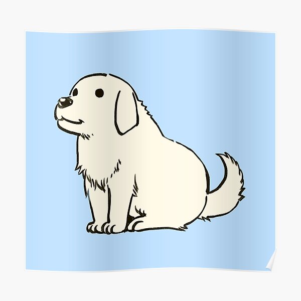 "I draw chiyo chan's white dog tadakichi-san / azumanga daioh" Poster ...