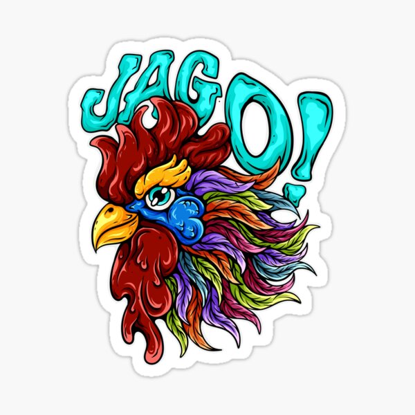 "jago" Sticker for Sale by koyung500Store | Redbubble