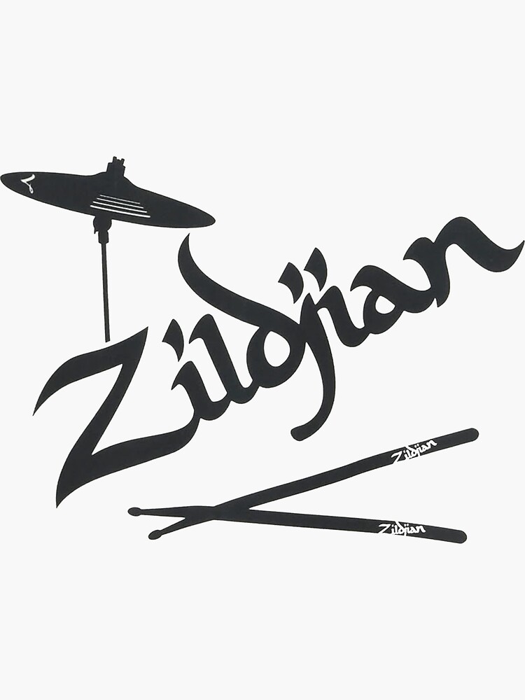"zildjian drum stick" Sticker for Sale by AndreaDempsey | Redbubble