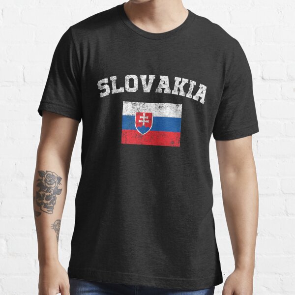 "Slovak Flag Shirt - Vintage Slovakia T-Shirt" T-shirt for Sale by ...