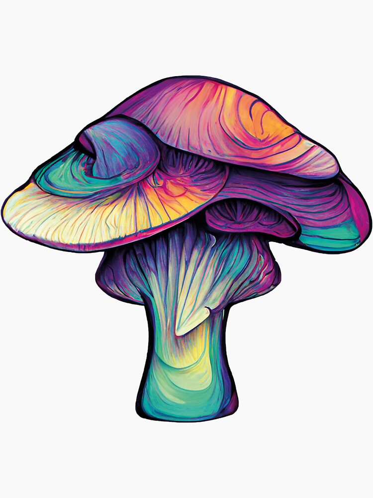"Alien mushroom specimen #10" Sticker for Sale by utaalexander | Redbubble