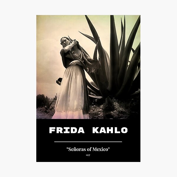 Lámina fotográfica «Frida Kahlo, Frida, Kahlo, artista, feminista ...